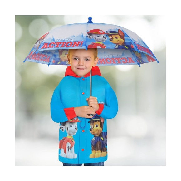 Paw Patrol | Jackets & Coats | Nwt Paw Patrol Light Blue Raincoat Size ...